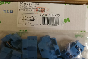 WAGO 262-334 Qty IN STOCK